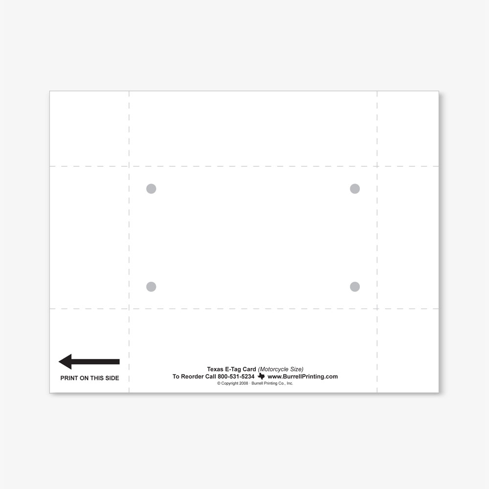 Home Auto & Boat E-Tag Supplies Paper – E-Tag Custom Card Stock ...